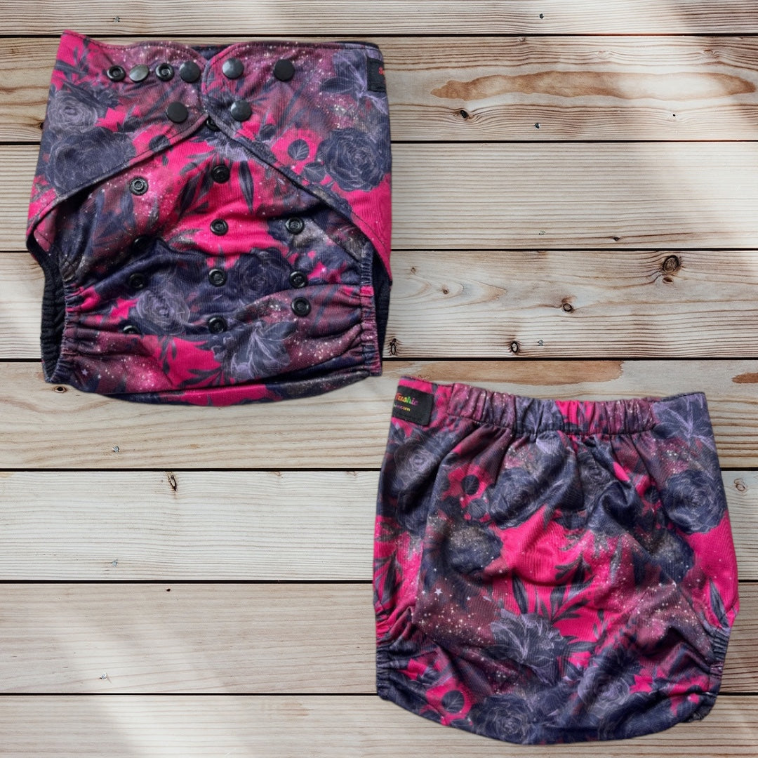 Ultimate Pocket - Black Roses – Squishy Tushie